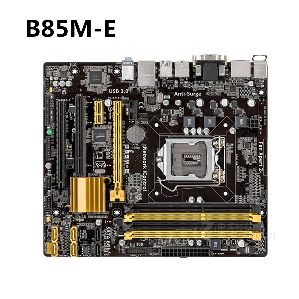 Used-For-B85M-E-or-B85M-G-Desktop-Motherboard-B85-Socket-LGA-1150-i3-i5 ...