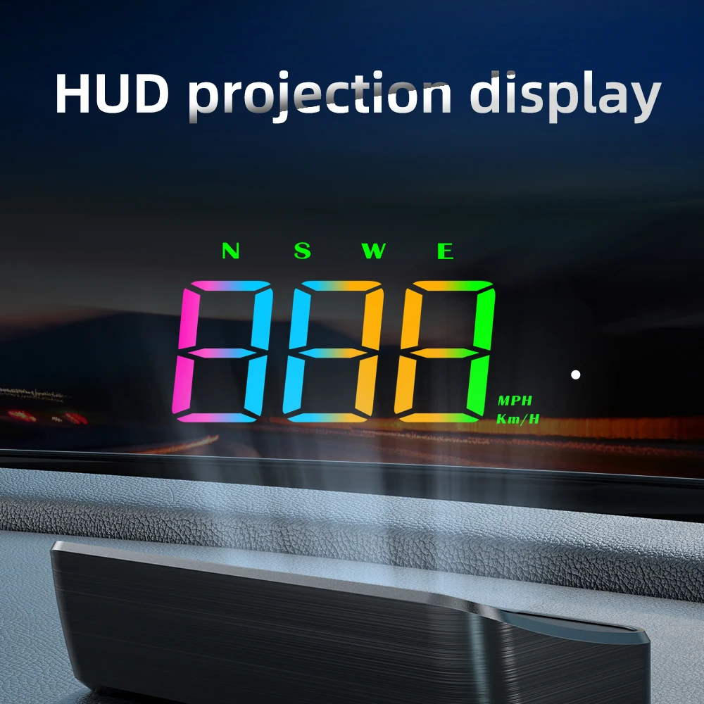 M2S HUD GPS + Beidou Dual Data Car Head Up Display Windshield Display ...
