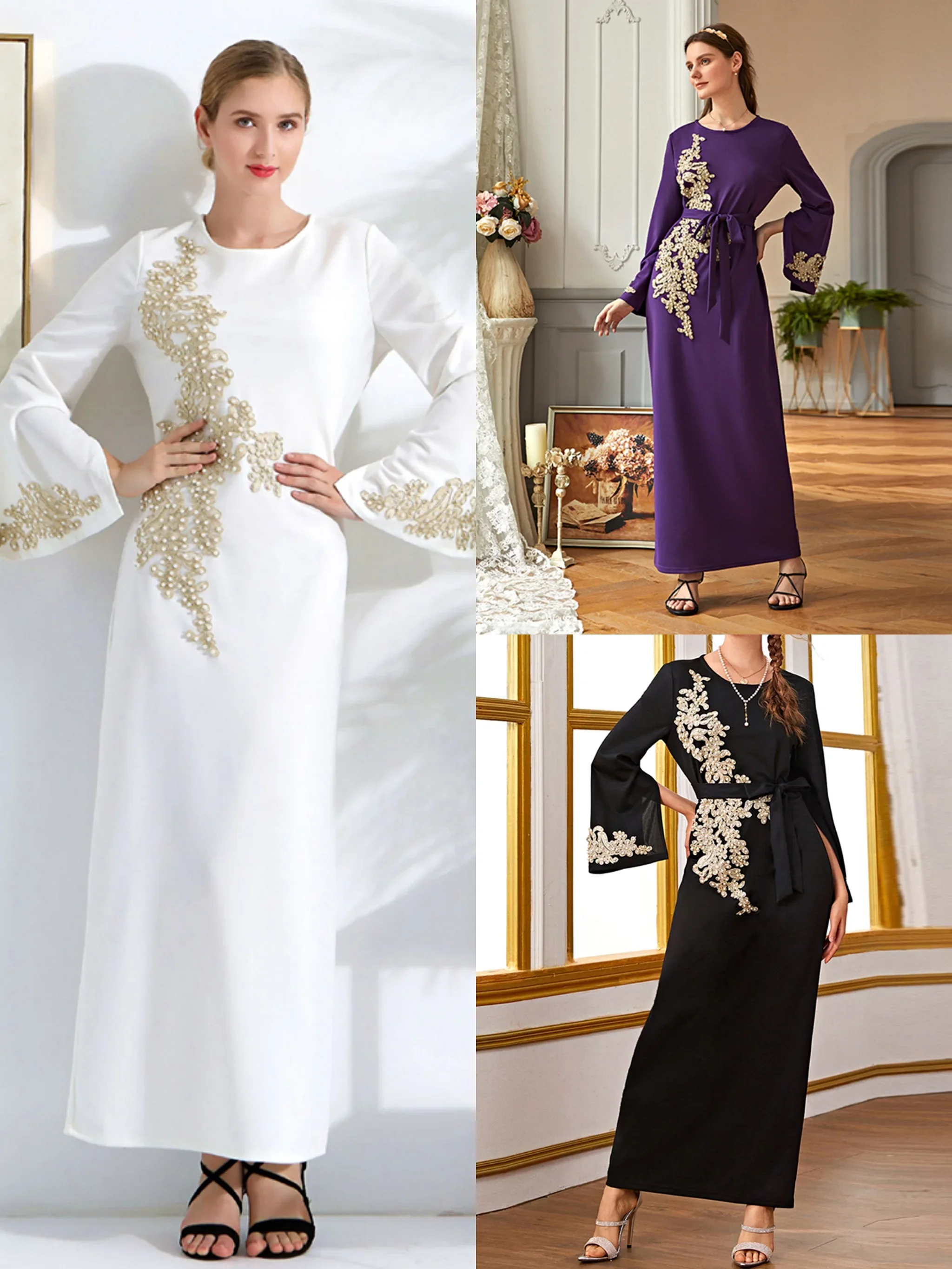 Eid-Mubarak-Abaya-Dubai-Turkey-Muslim-Hijab-Dress-Kaftan-Islam-Clothing ...