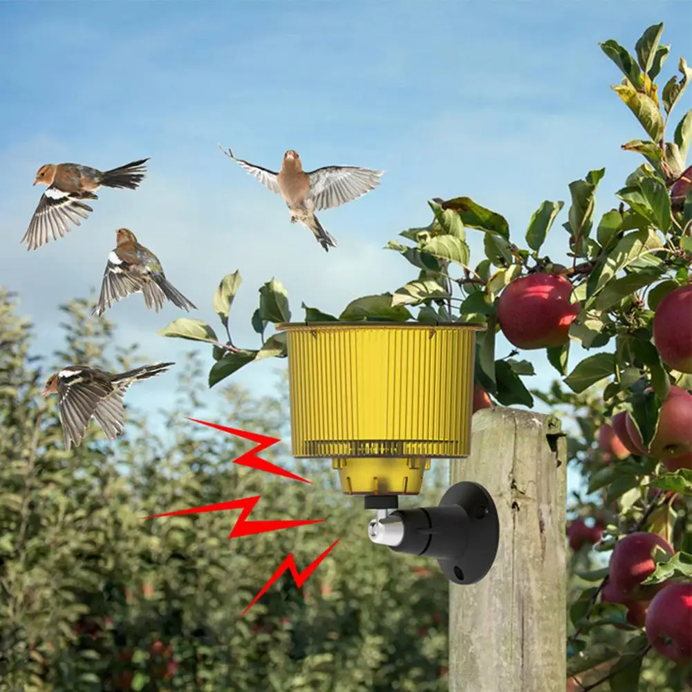 Outdoor-Solar-Bird-Repellent-High-Volume-High-Brightness-Alarm-Security ...