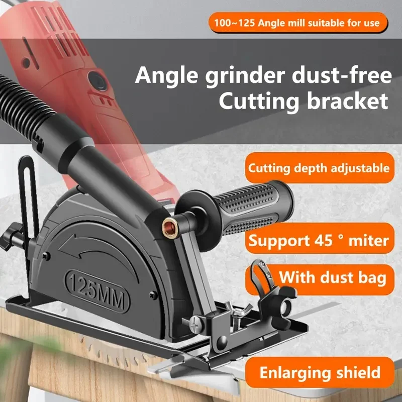Angle-Grinder-Holder-45-Adjustable-Angle-Grinder-Bracket-Stand-Dust ...
