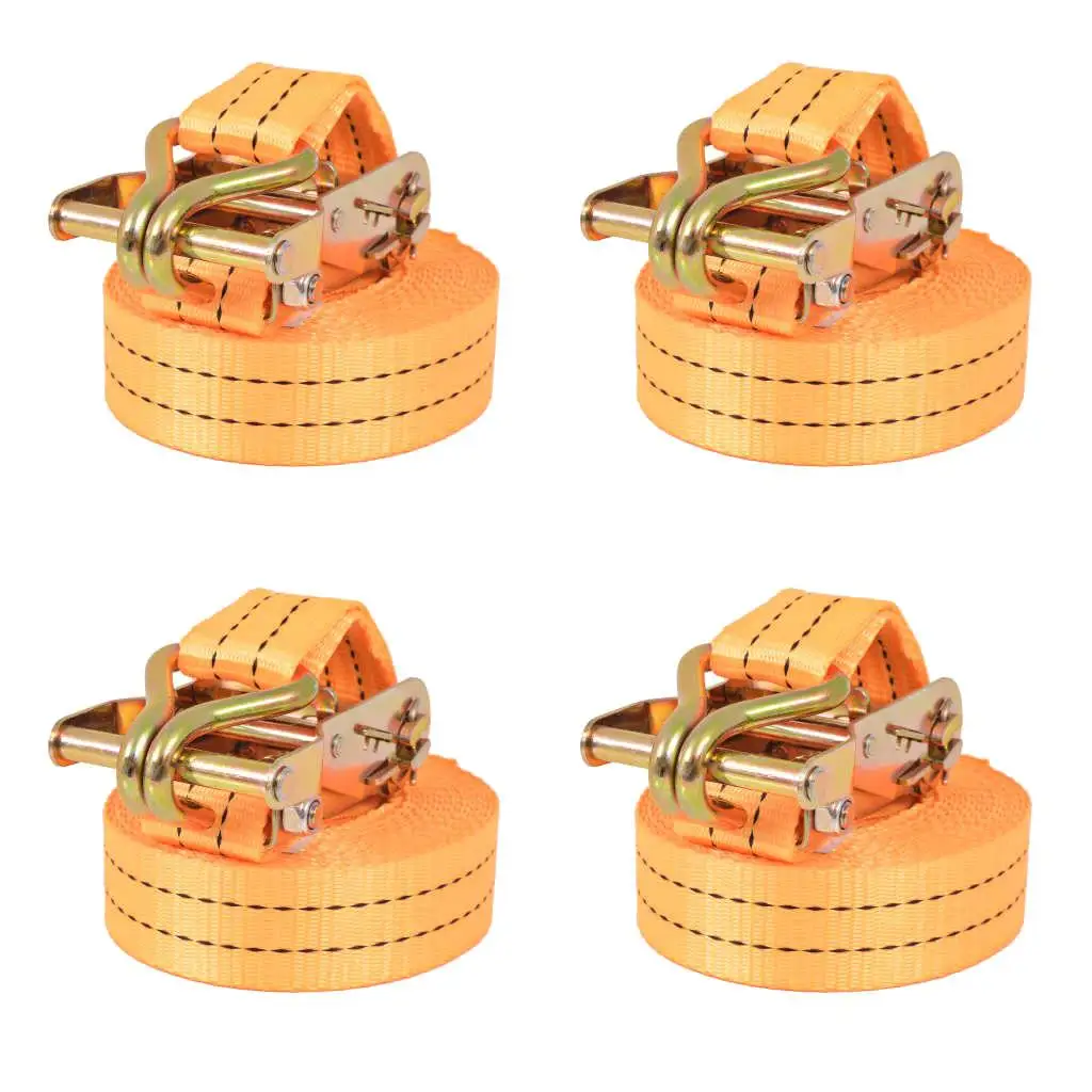 4-Pack-Ratchet-Tie-Down-Straps-1-Ton-Capacity-6m-x-38mm-Durable-Orange ...