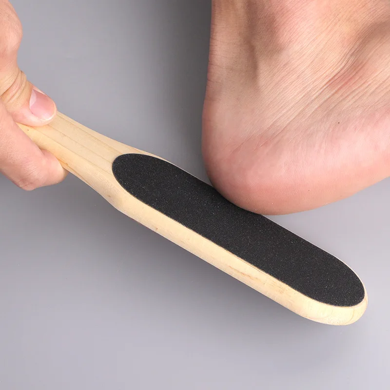 Pumice-Wood-Handle-Double-sided-Foot-Board-File-Dead-Skin-Calluses-Foot ...