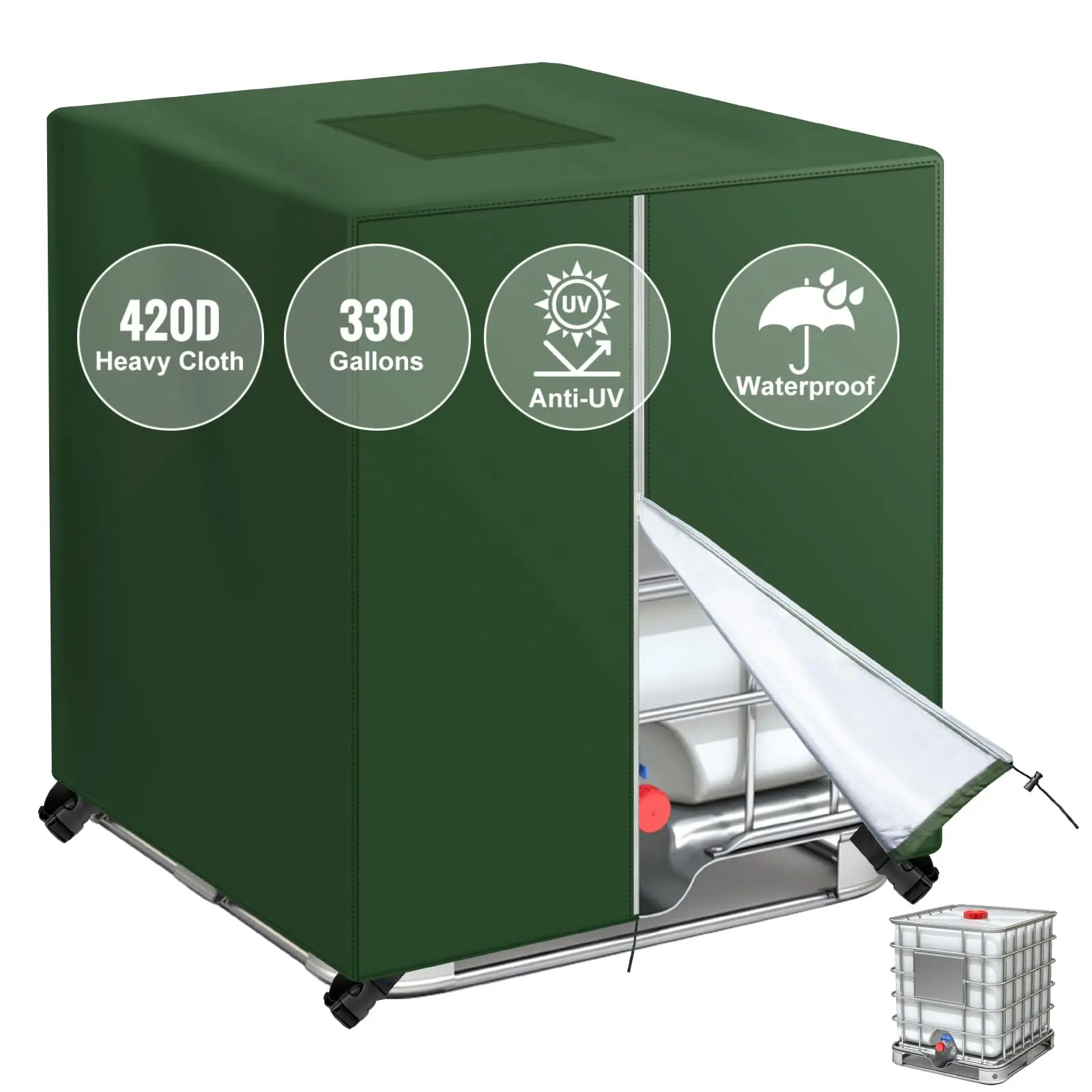 IBC-Tote-Cover-for-330-Gallon-Zipper-420D-Heavy-Waterproof-Sunscreen ...