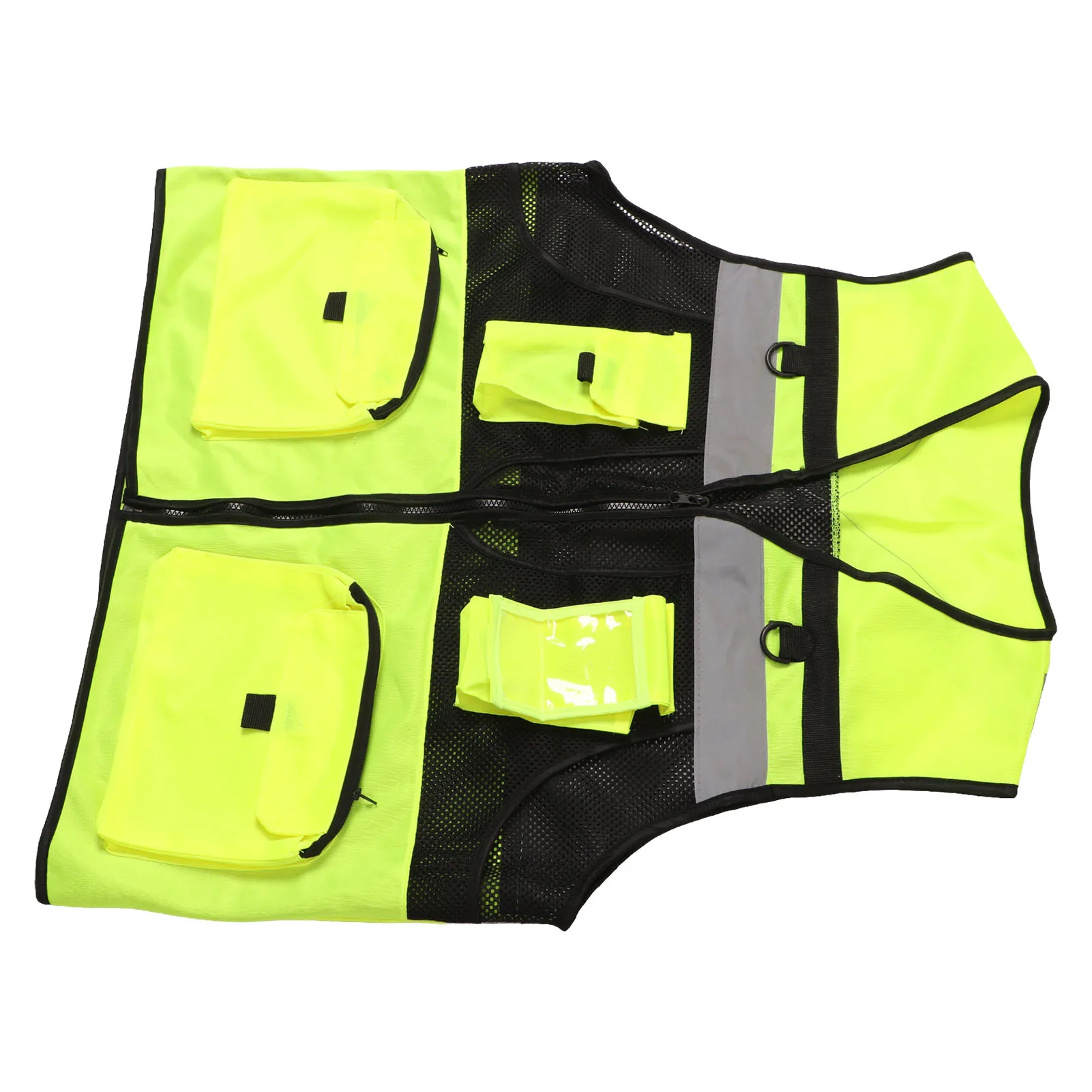 ZK40 Reflective Vest High Visibility Multiple Pockets Waterproof ...