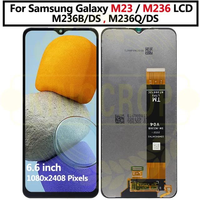 Original For Samsung Galaxy M23 Display M236 LCD Touch Panel Screen ...