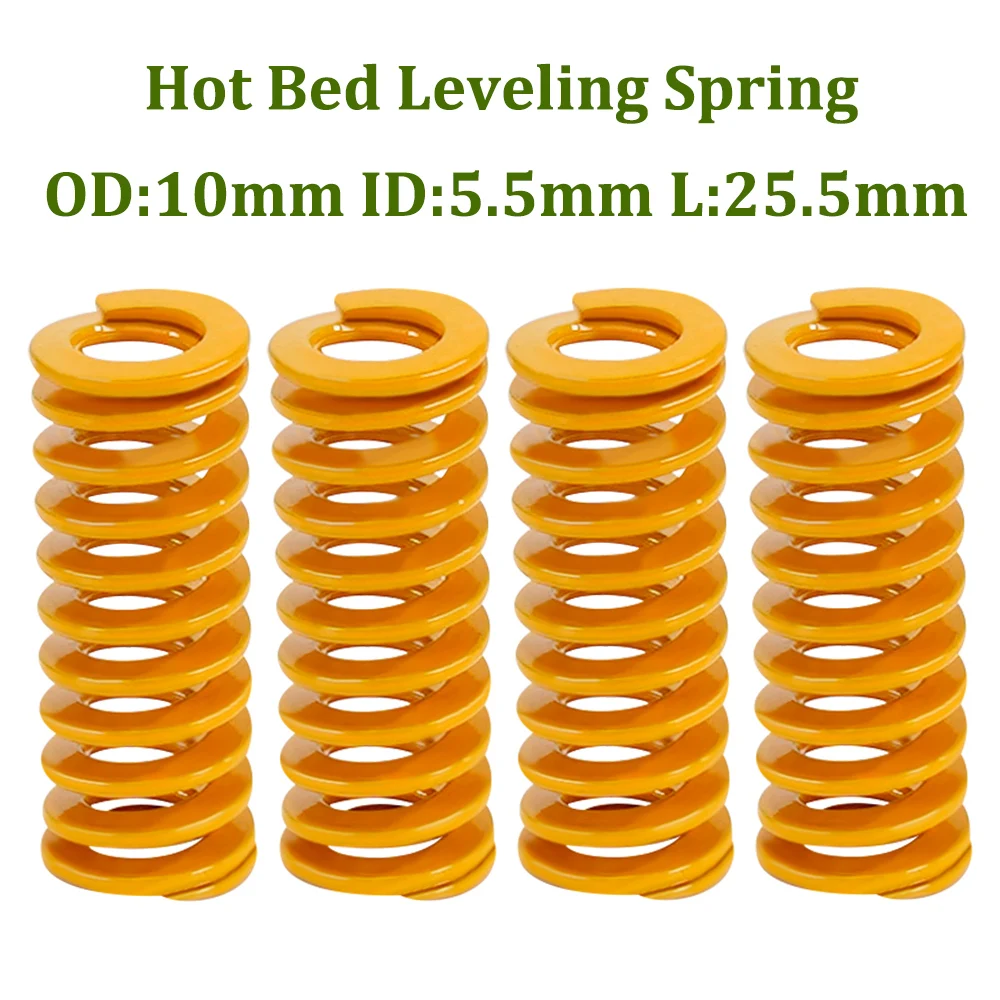 4pcs 3D Printer Heated Hot Bed Leveling Spring Die Light Load ...