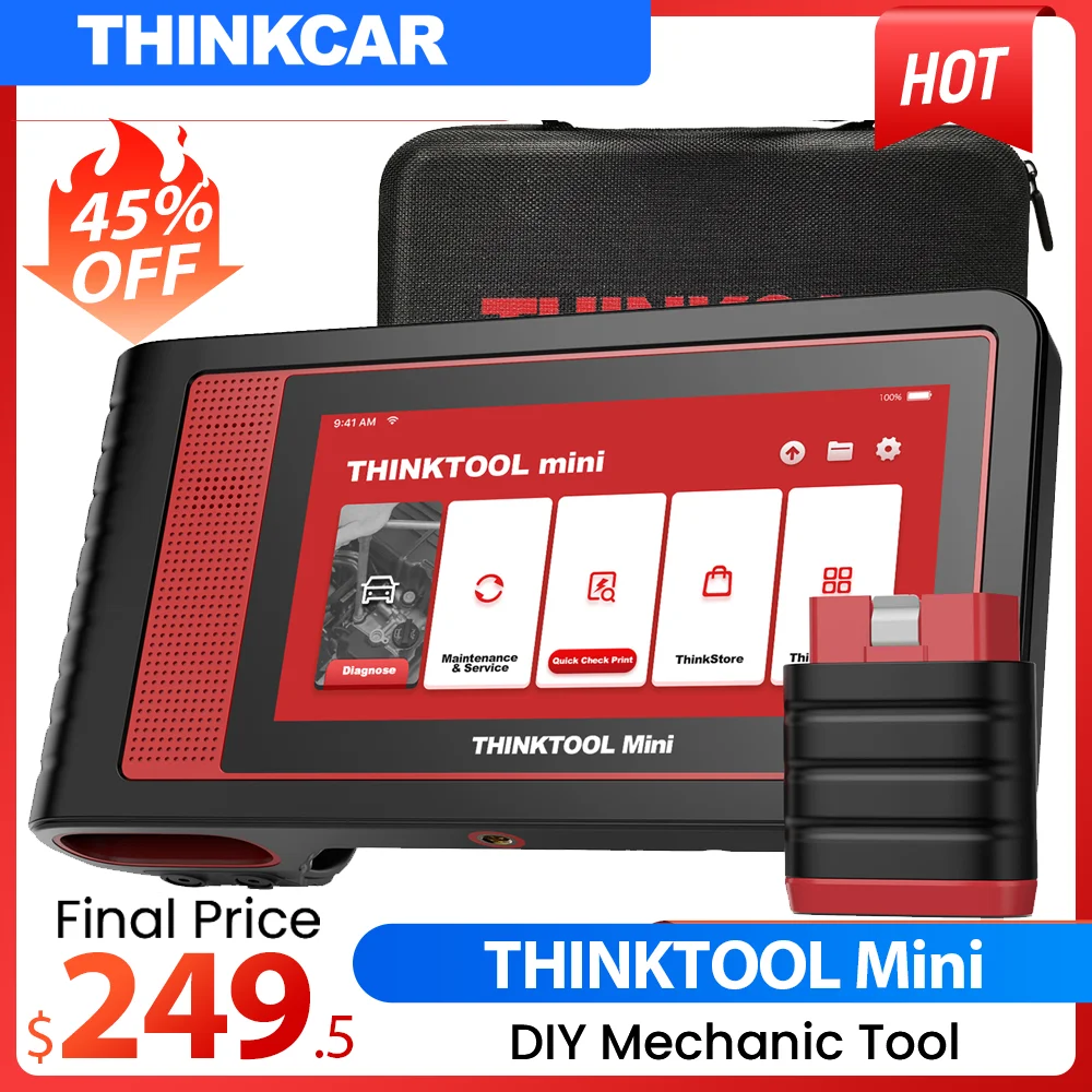 THINKTOOL Mini OBD2 escáner herramienta de diagnóstico de todos los ...