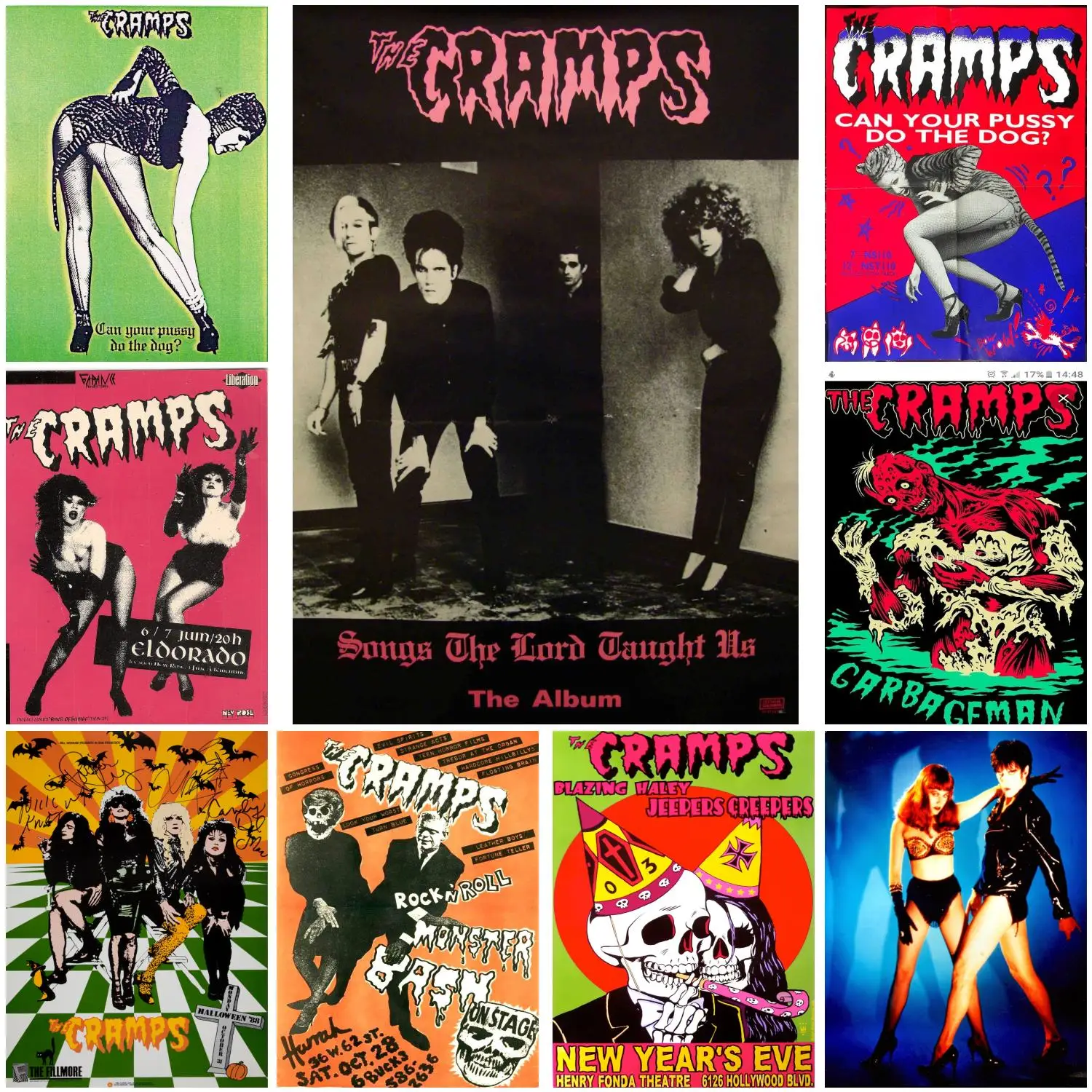 the-cramps-Poster-Decorative-Painting-Canvas-Poster-Gift-Wall-Art ...