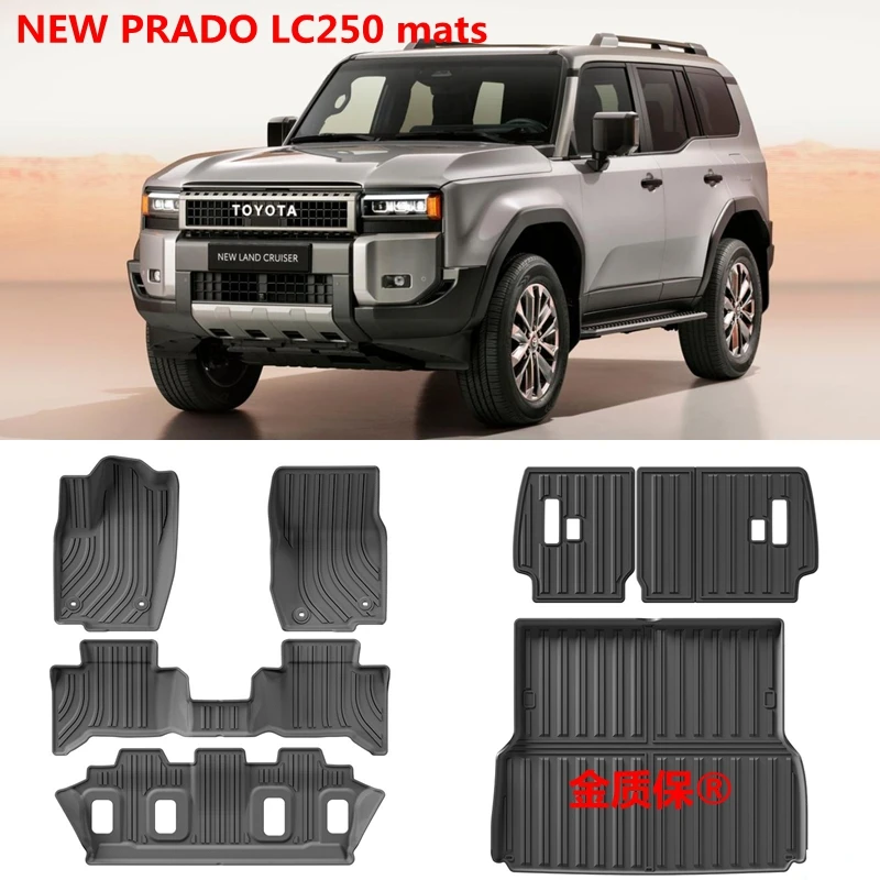 Use-for-2024-new-TOYOTA-Prado-LC250-car-carpet-LC250-Floor-mat-Full-Set ...