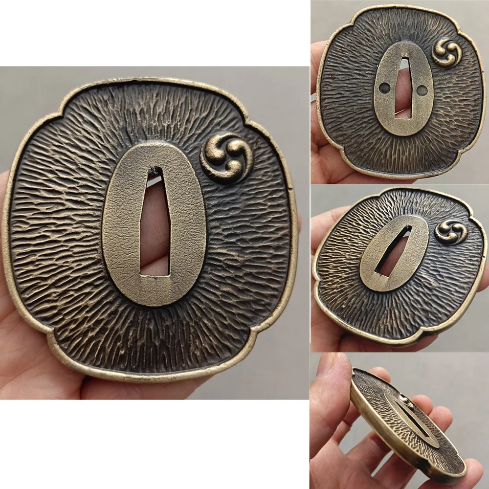 Nice-Japanese-Alloy-Tsuba-Guard-Part-F-Japan-Sword-Samurai-Katana ...