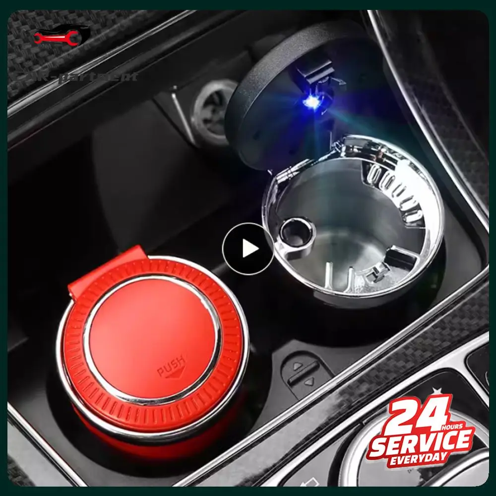Car-Cigarette-Ashtray-Cup-With-LED-Light-Portable-Vehicle-Ashtray ...