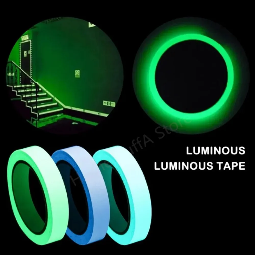 3M Glow In The Dark Wall Decals Self Adhesive Reflective Tape Luminous ...