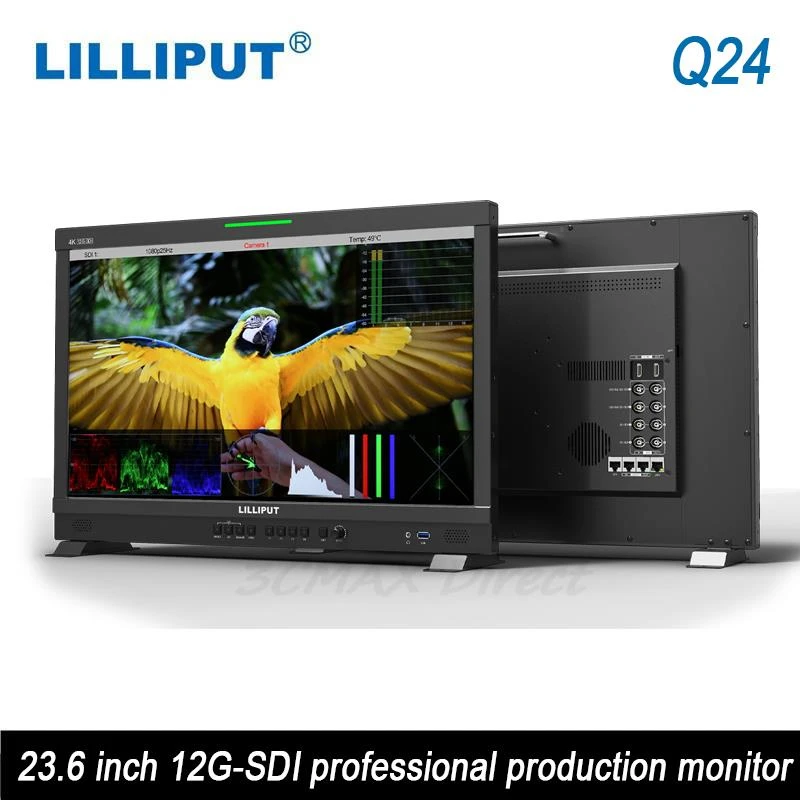 LILLIPUT Q24 23.6 inch 4K 12G SDI Professional Broadcast Production ...