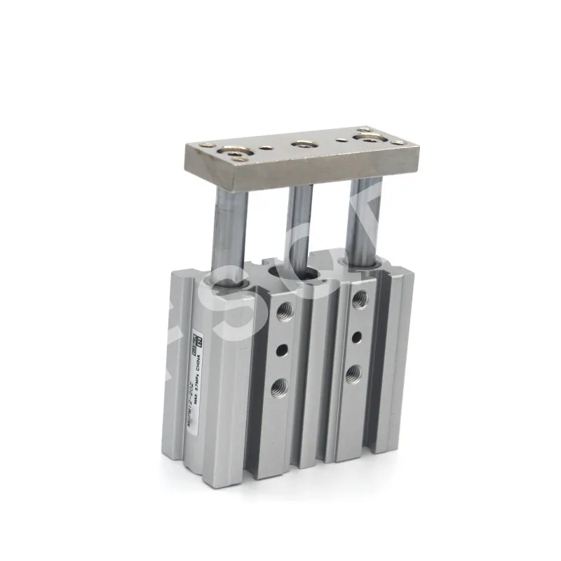 Cilindro de guia compacto FSQD, série MGP, MGPM12-10,20,25,30,40,50,75, MGP