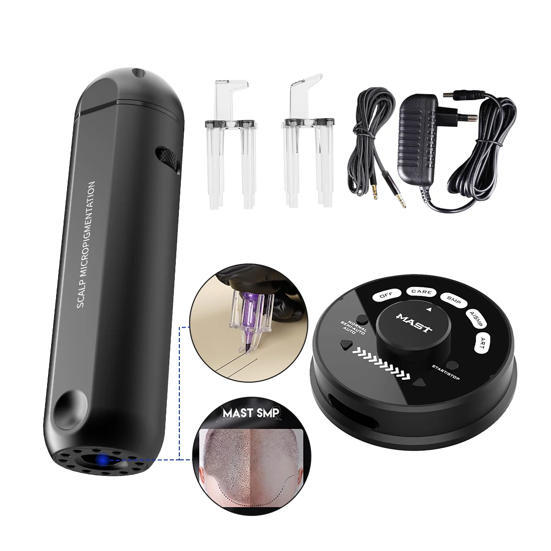 Mast Smp Scalp Micropigmentation System Set Coreless Powerful Motor ...