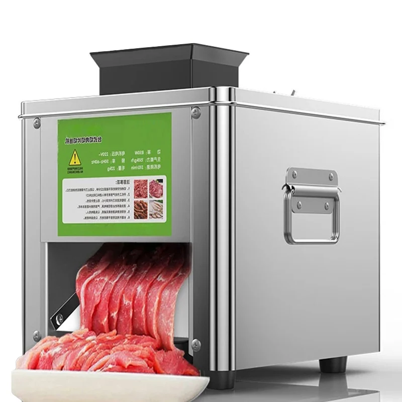 110v/220v Electric Meat Slicer Commercial Home Meat Cutter Machine ...