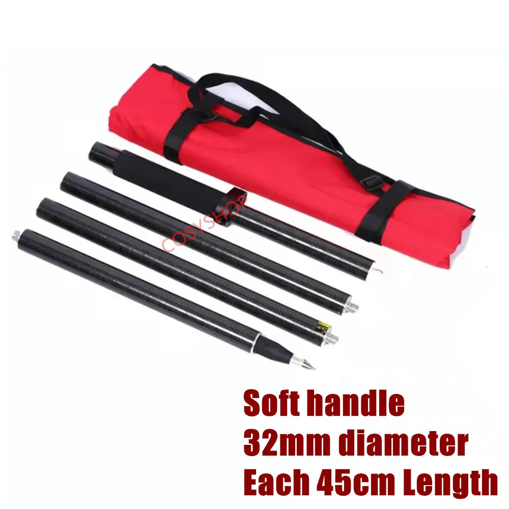 2021 Survey Pole 1.8m Length Gps Prism Pole Carbon Fibre Survey Poles ...