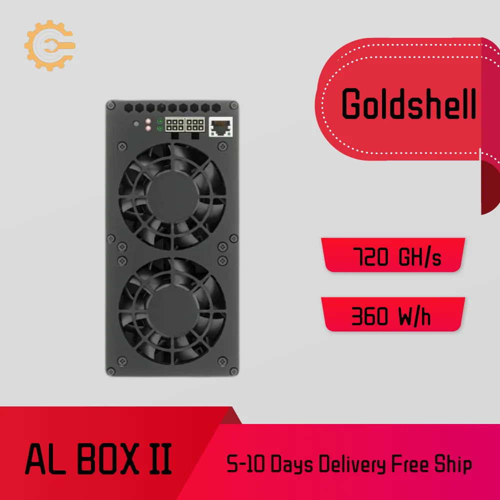 New-Goldshell-AL-BOX-II-720Gh-s-360W-ALPH-Miner-Blake3-Algorithm ...