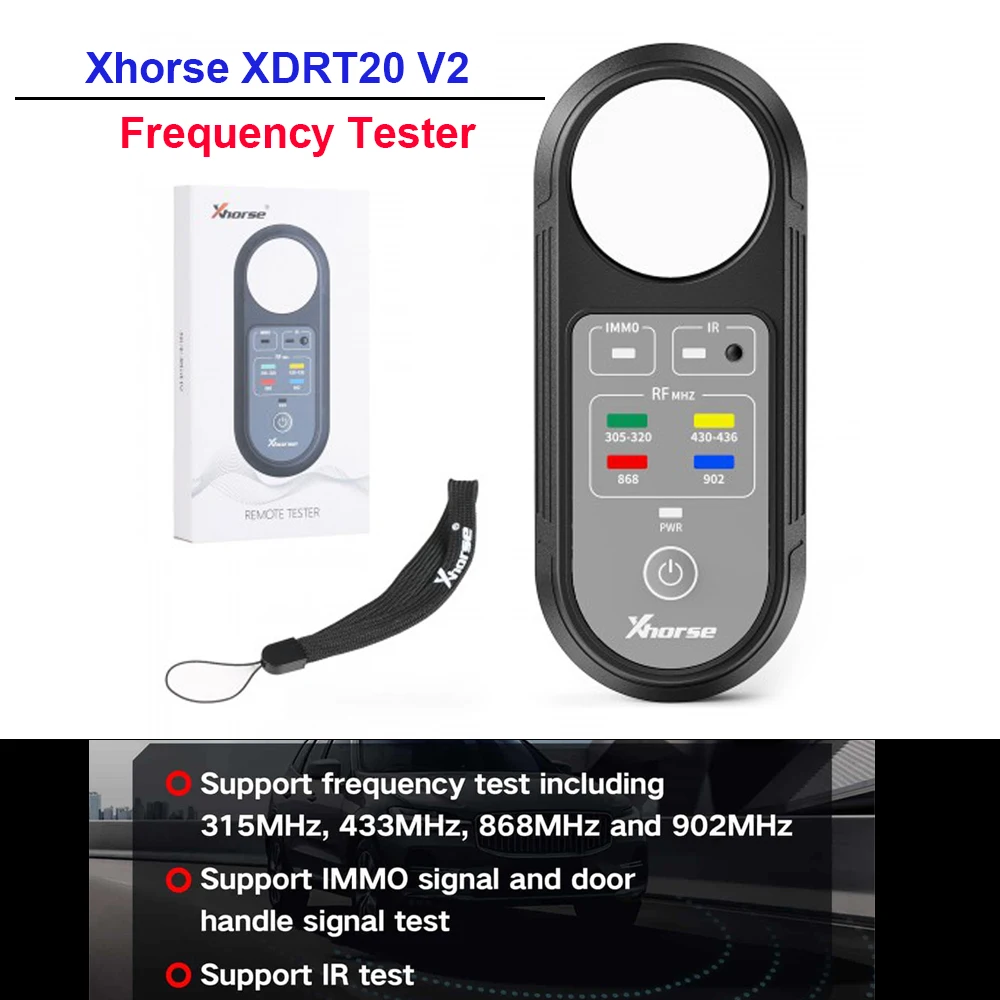 Xhorse-XDRT20-V2-Frequency-Tester-Infrared-Signal-Detection-For-315Mhz ...