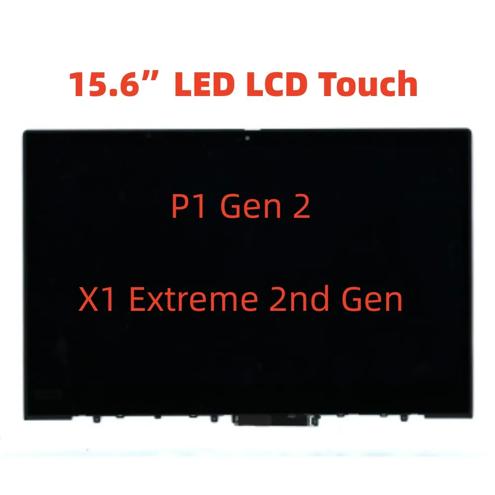 For Lenovo ThinkPad X1 Extreme 2nd P1 Gen 2 15.6 OLED LCD Touch Display ...