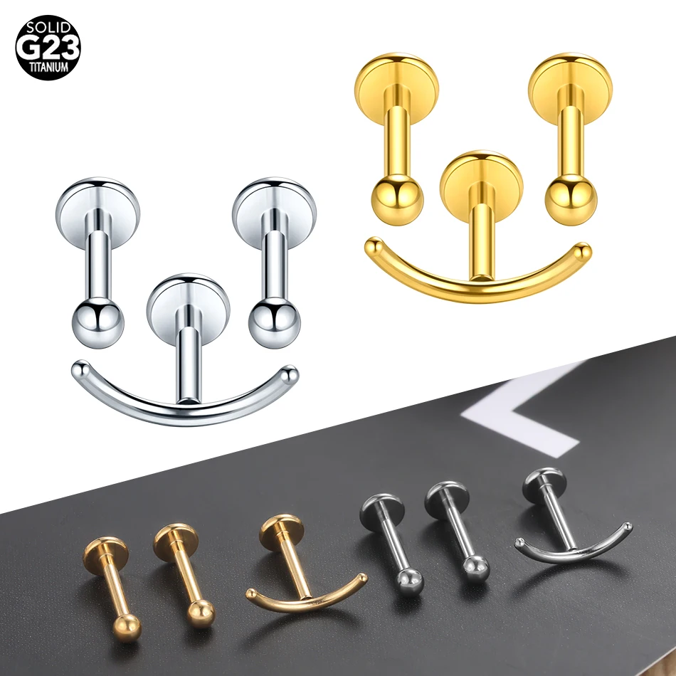 3Pcs-Lot-Titanium-Internally-Threaded-Ear-Piercer-16G-Tragus-Stud ...