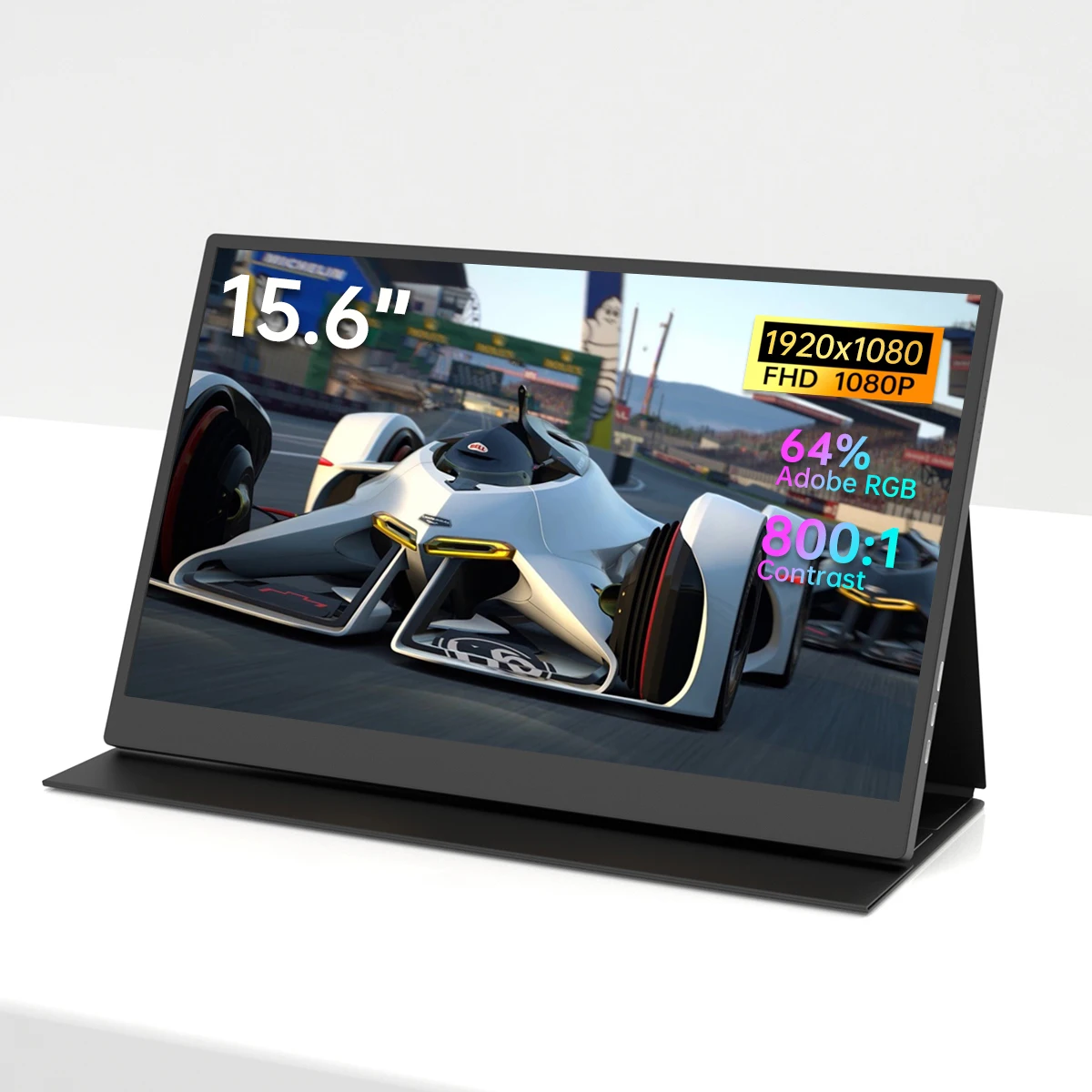 Monitor-LCD-port-til-com-alto-falantes-embutidos-plug-and-play-tipo-C ...