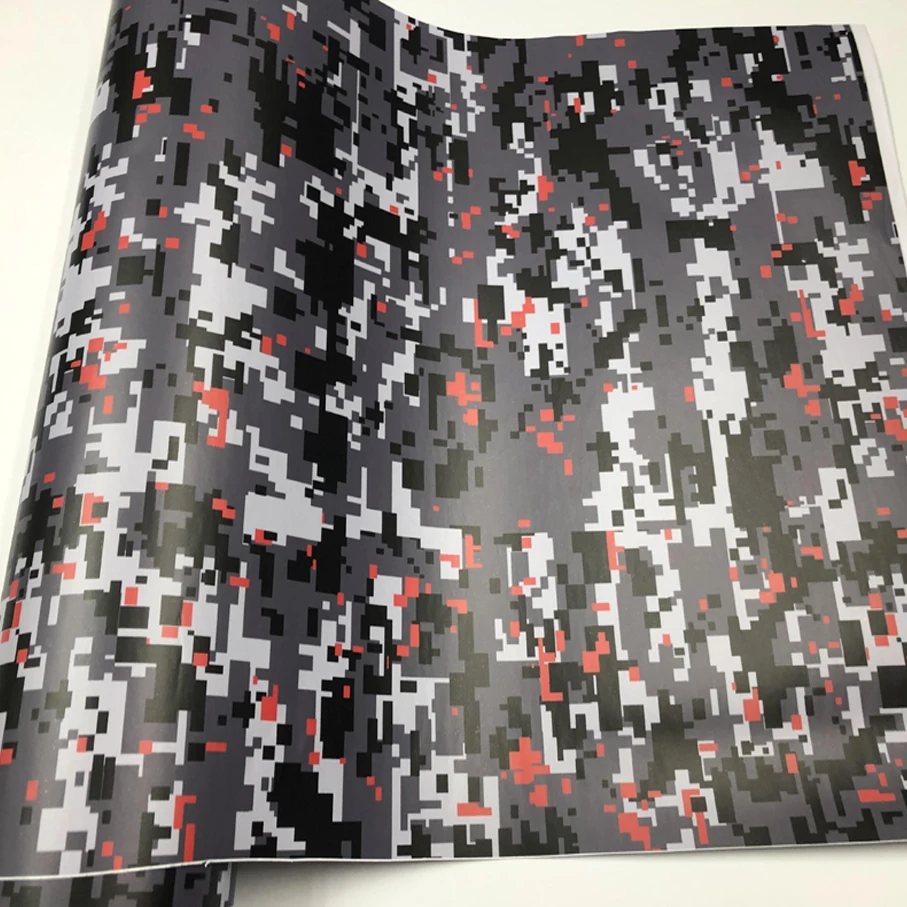 Red Urban Digital Camo