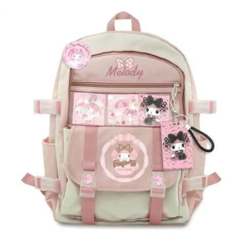 Kawaii My Melody Cartoon School Bag For Student - KawaiiMerch.com