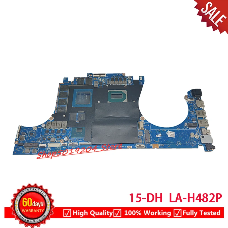 สำหรับ HP OMEN 15 DH แล็ปท็อป FPC54 LA H482P REV: 1.0 I9 9880H Para MBD ...