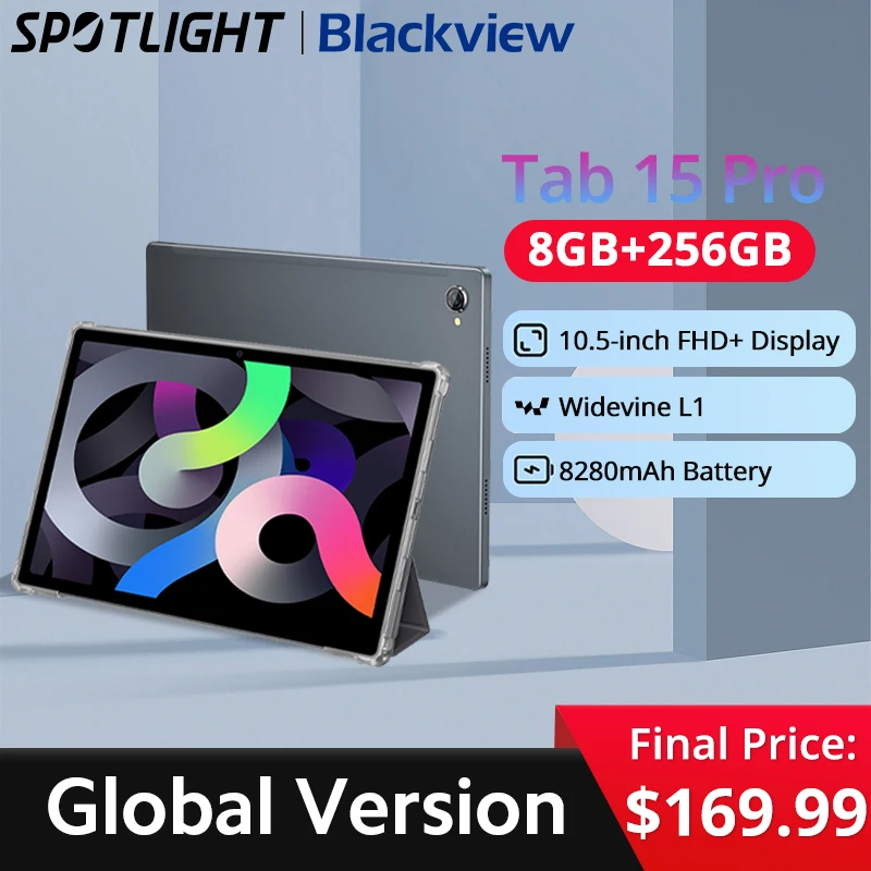 Global-Version-Blackview-Tab-15-Pro-Tablet-Pad-Octa-core-8GB-256GB ...