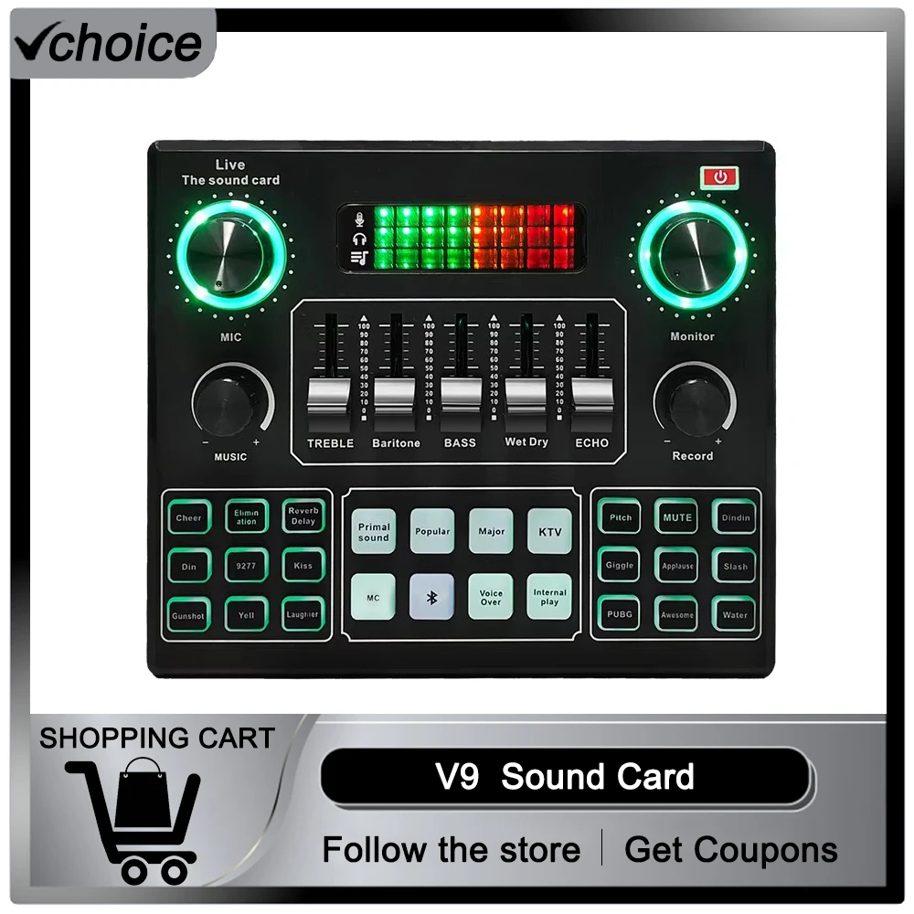 V9-Sound-Card-Bluetooth-function-Multiple-Special-Effects-Modified ...