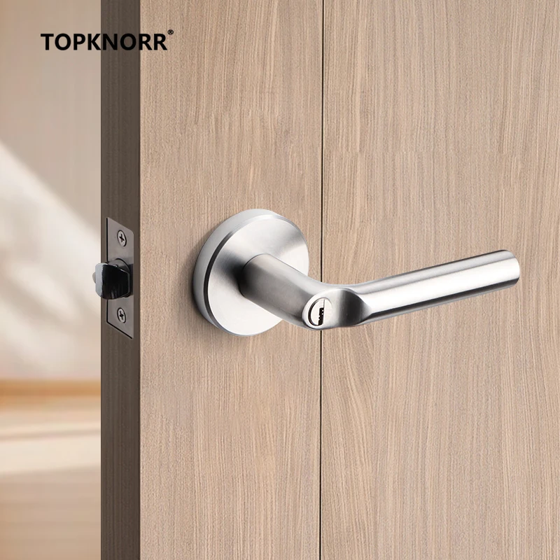 304-Stainless-Steel-Fire-Door-Fire-Door-Lock-With-Key-Three-lever ...