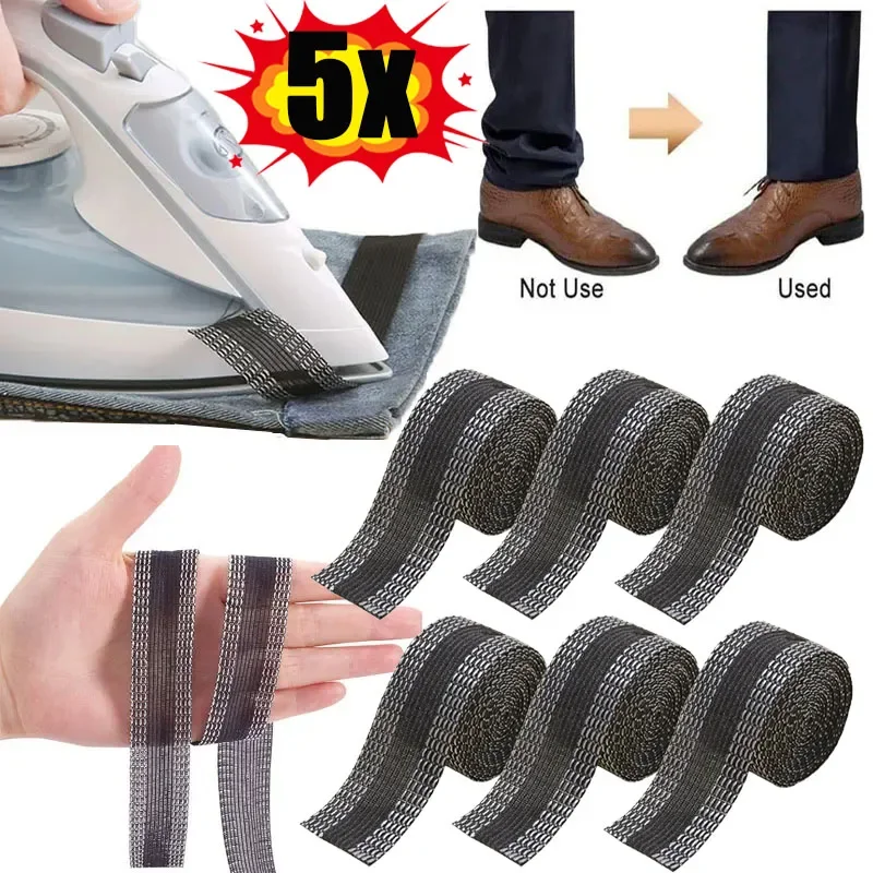 Self-Adhesive-Pants-Paste-Iron-on-Pants-Edge-Shorten-Repair-Pant-for ...