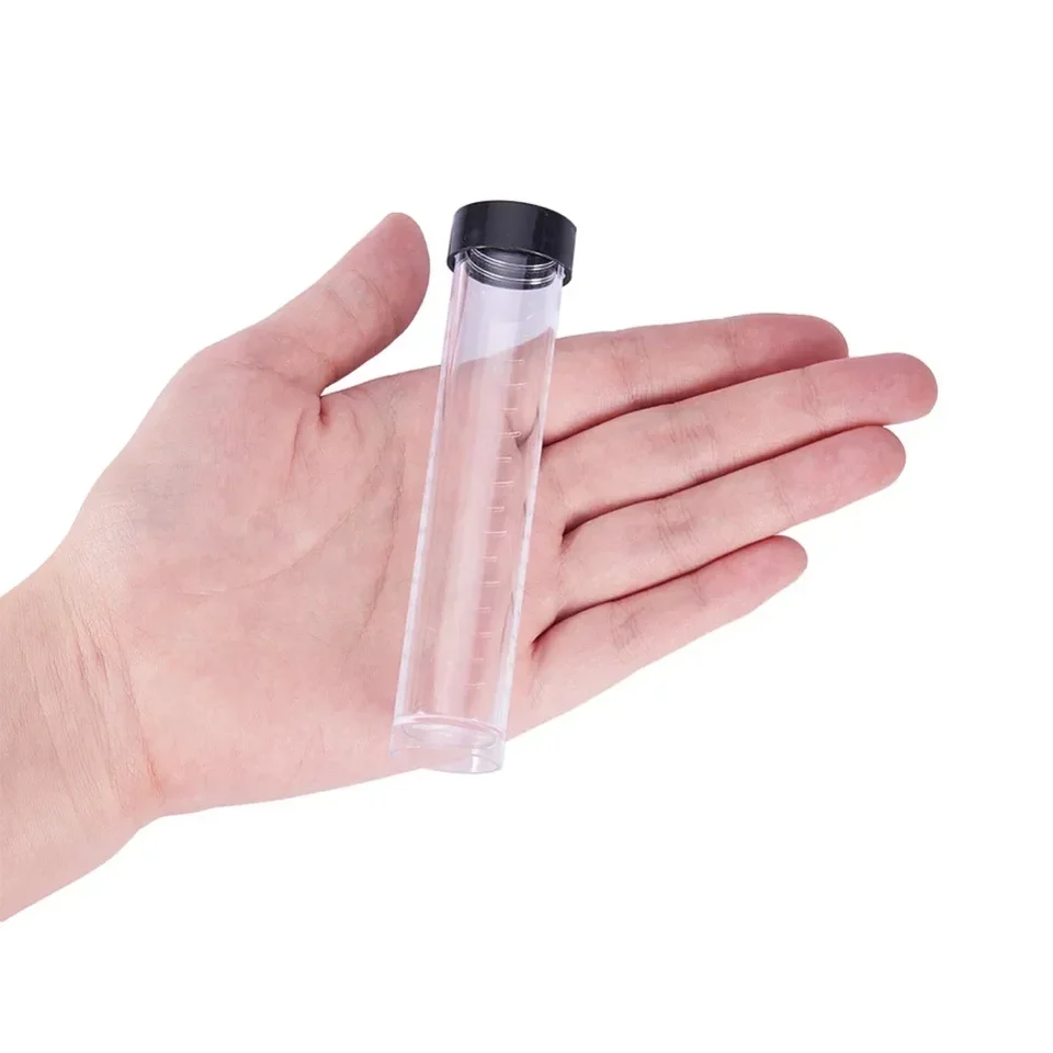 Plastic Tube Containers Clear Acrylic Tube Transparent Plastic PMMA ...