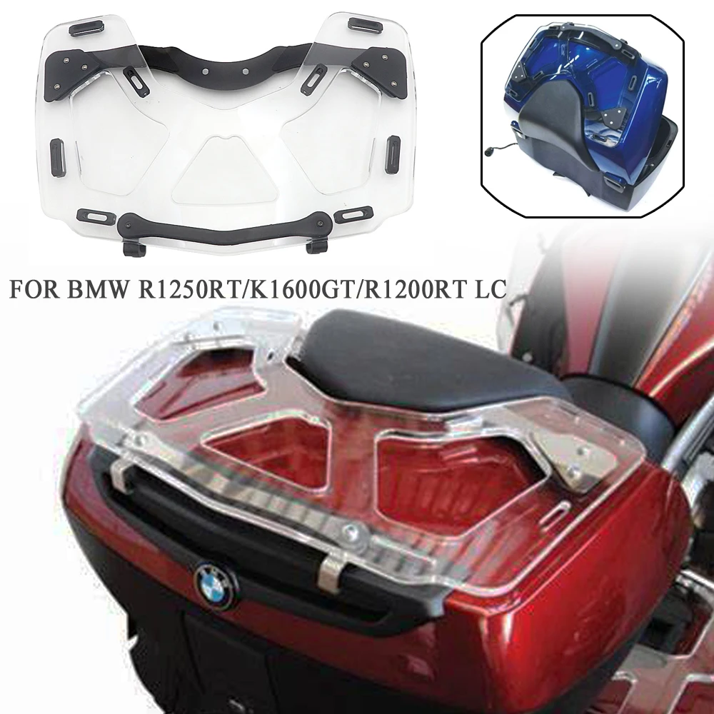 K1600GT 오토바이 탑 케이스 러 기지 랙, BMW R1250RT K1600GT 2012 2016 R1200RT LC ...