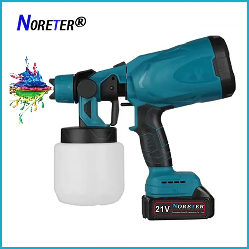 21V Electric Mini Spray Gun for Makita 18V Battery Rechargeable Small ...