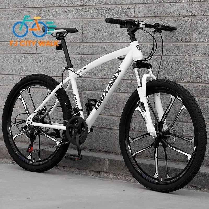 FJ-New-Mountain-Adult-Bicycle-High-Carbon-Steel-Variable-Speed-Shock ...