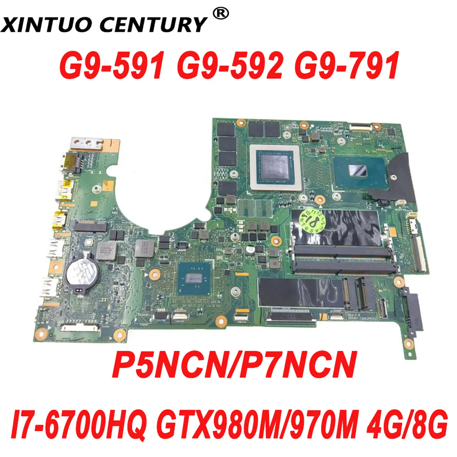 P5NCN-P7NCN-for-Acer-Predator-15-G9-591-G9-591R-G9-592-G9-791-G9000 ...