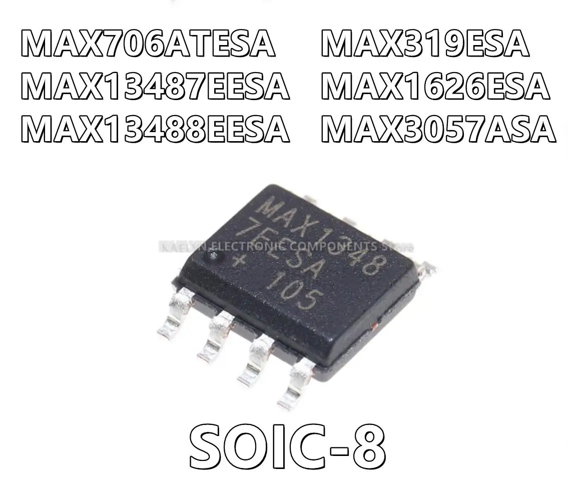 10Pcs/lot MAX706ATESA MAX706 MAX13487EESA MAX13487 MAX13488EESA ...