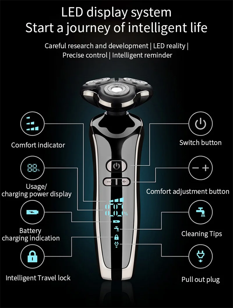 Trimmer Beard Machine Electric Shaver – Beard Air
