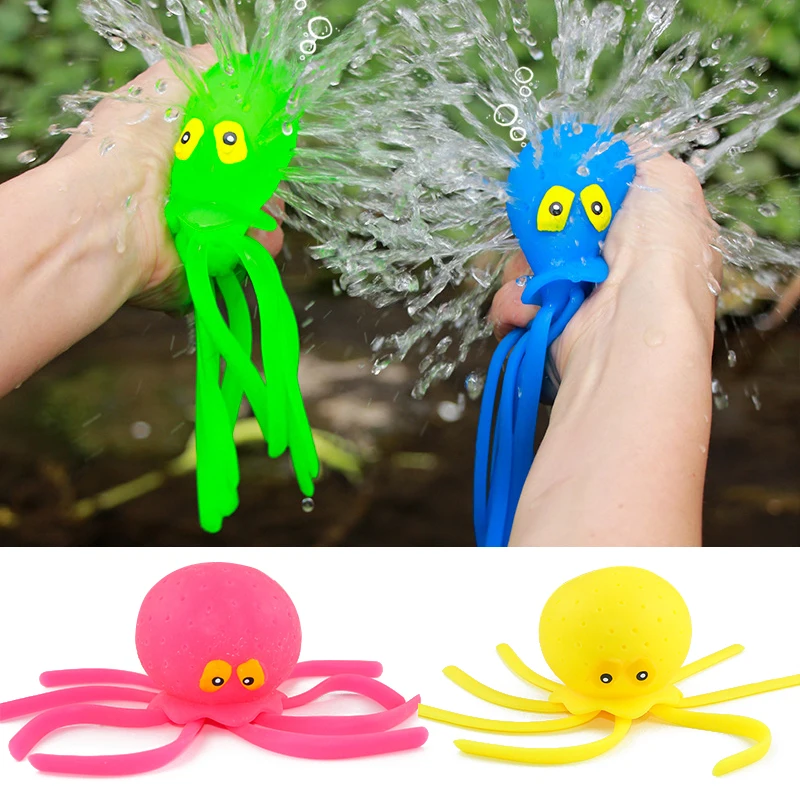 Baby-Bath-Toys-Sponge-Water-Absorbing-Octopus-Squeezing-Stress-Relief ...