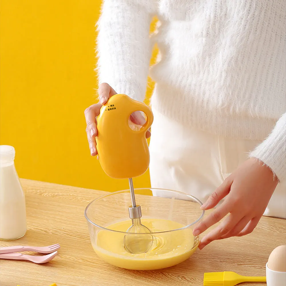 Batedor de ovo elétrico sem fio usb recarregável agitador handheld ...