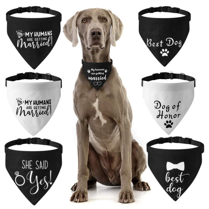 Dog-Bandana-for-Dogs-Cotton-Dog-Wedding-Bandana-Dog-Saliva-Towel-Pet ...