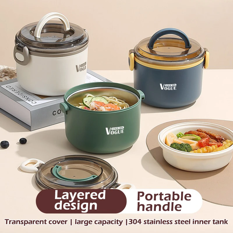 Food Thermal Jar Insulated Soup Thermos Bottles Stainless Steel Lunch ...
