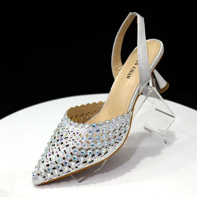 Venus Chan Pointed Toe Heels for Women 2023 Elegant Party Wine Color ...