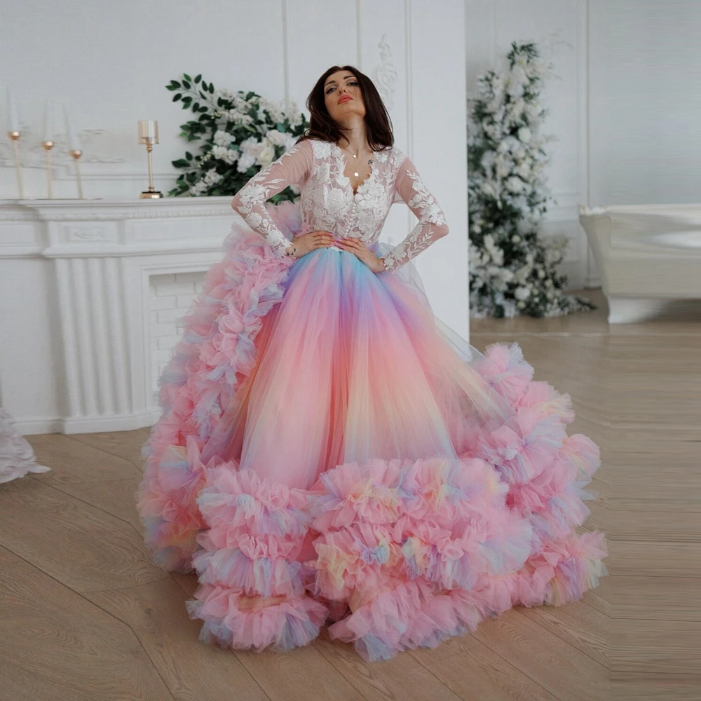 Extra-Puffy-Mesh-Women-Party-Skirts-Lush-Ruffles-Tiered-Tulle-Puffy ...