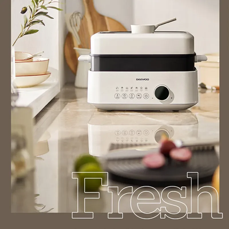 Daewoo-Multi-Cooker-Electric-Food-Steamer-4-Liters-Hot-Pot-Electric ...