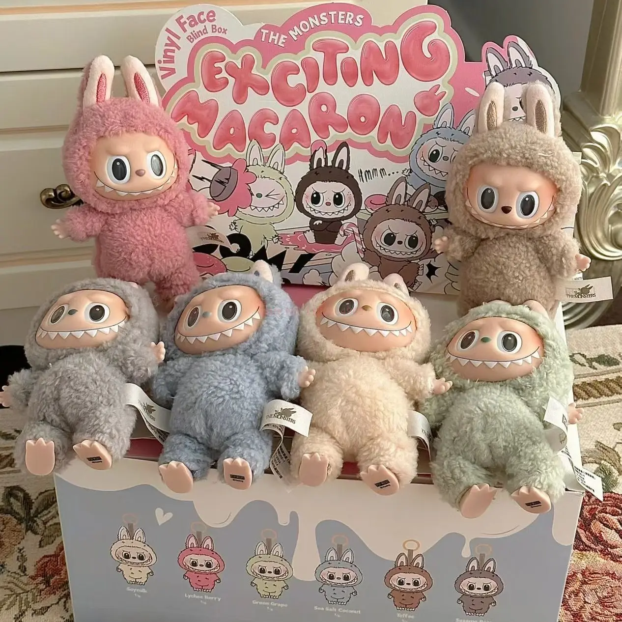 Popmart-Labubu-The-Monsters-Lisa-Same-Heart-Macaroon-Vinyl-Face-Series ...