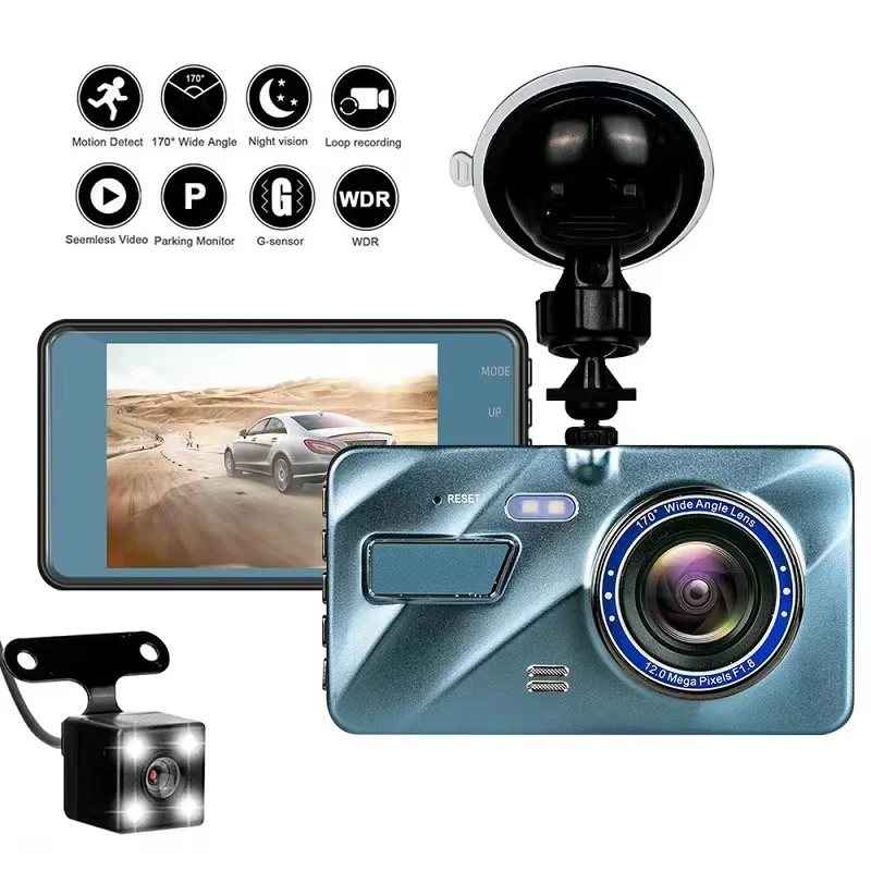 Dash-Cam-Car-DVR-Camera-4-inch-Full-HD-1080P-Drive-Video-Recorder ...